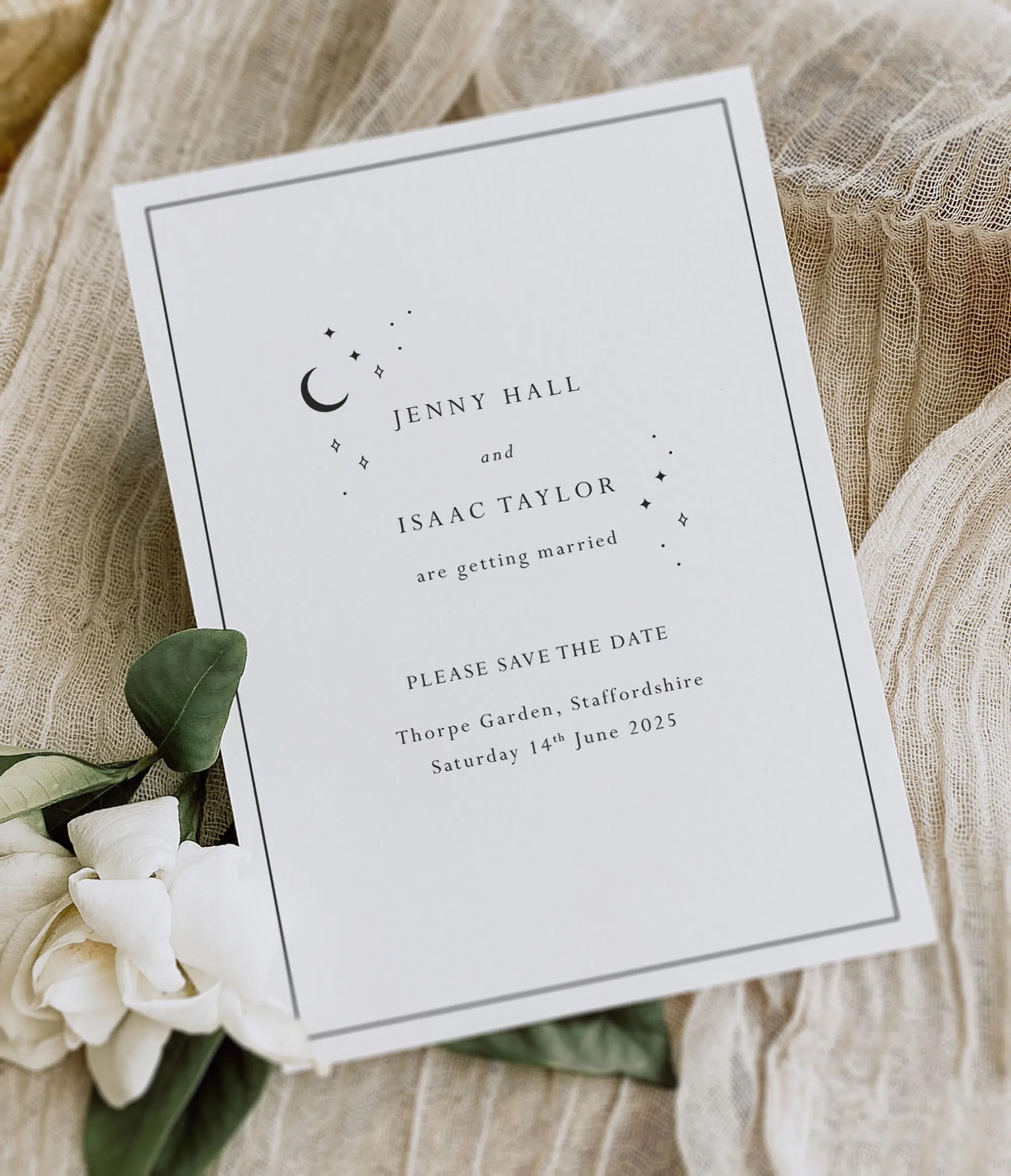 Celestial Wedding Invitations and Stationery Collection | Starry Skies