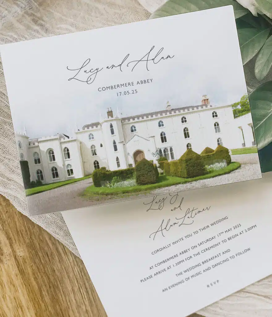 Venue Illustration Wedding Stationery | Wedding Signs and Table Plans