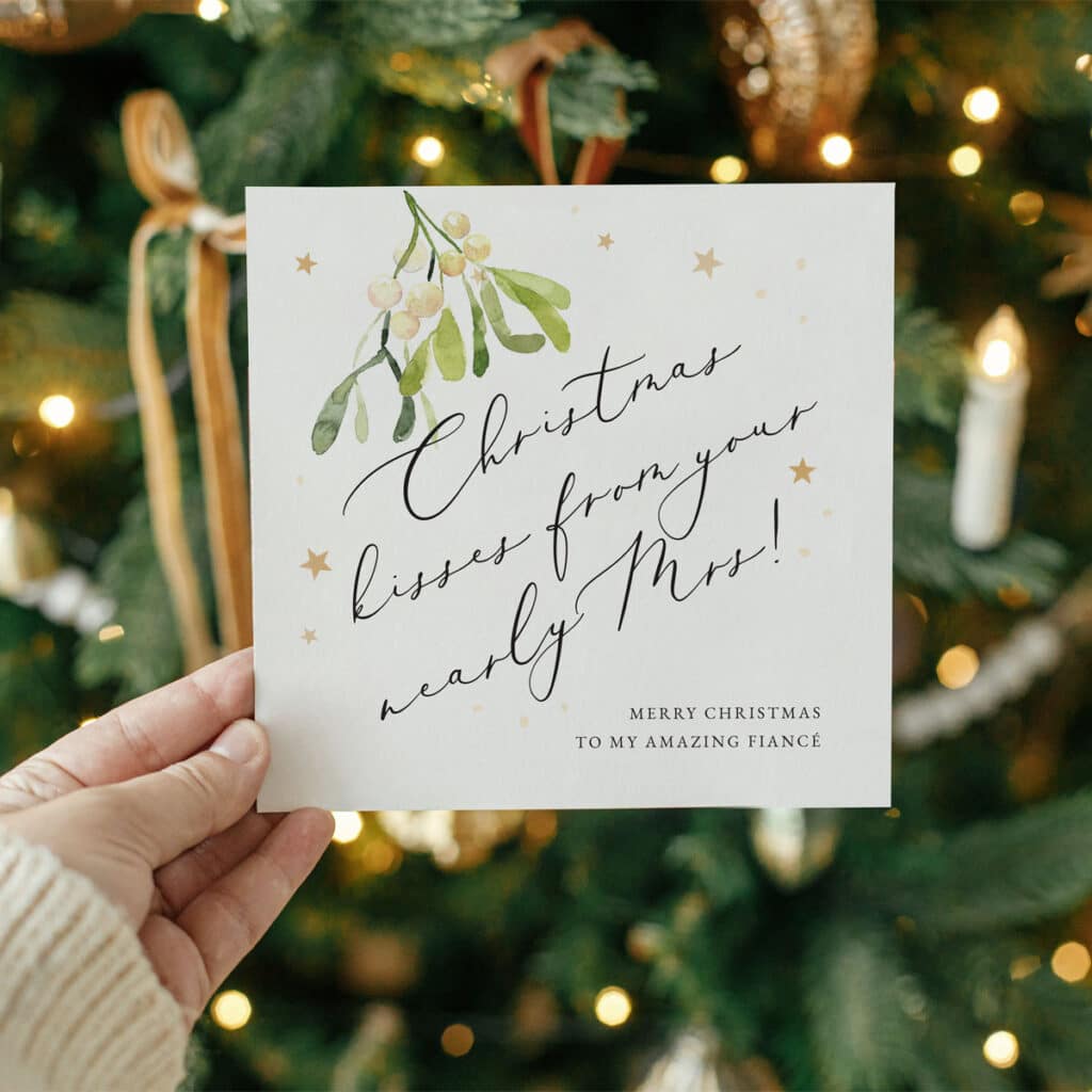 Fiancé Christmas Cards | Shop Now
